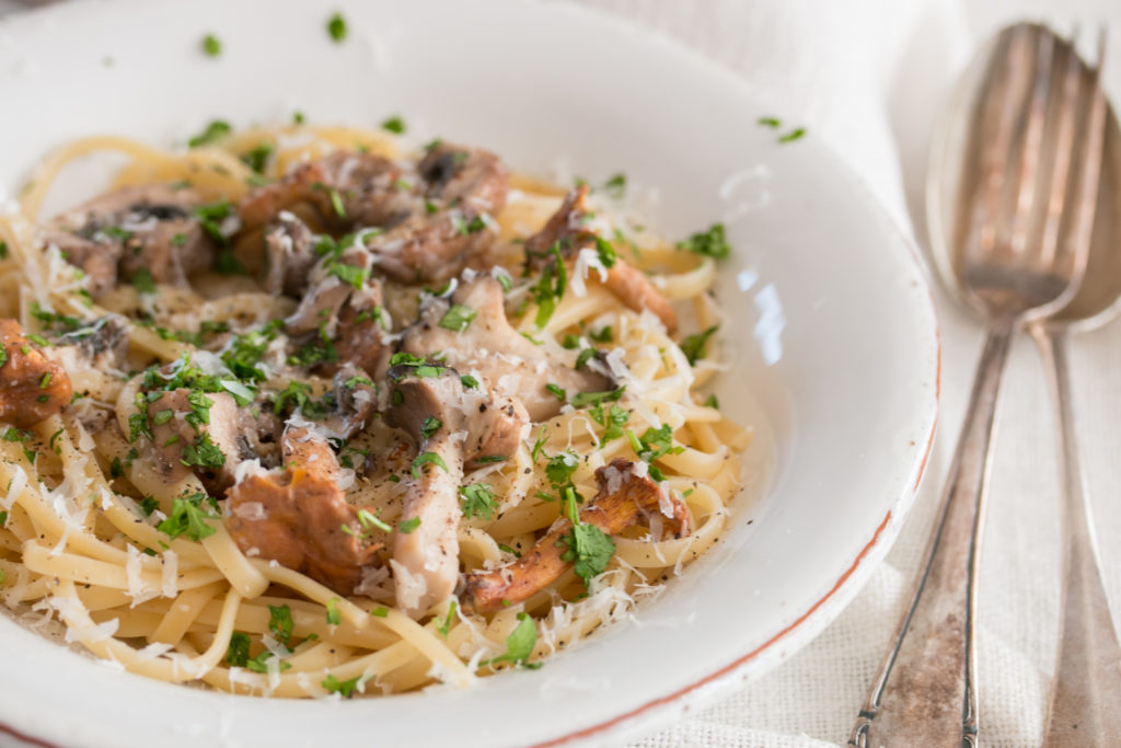 Spaghetti mit Pilzen Rezept - LouMalou