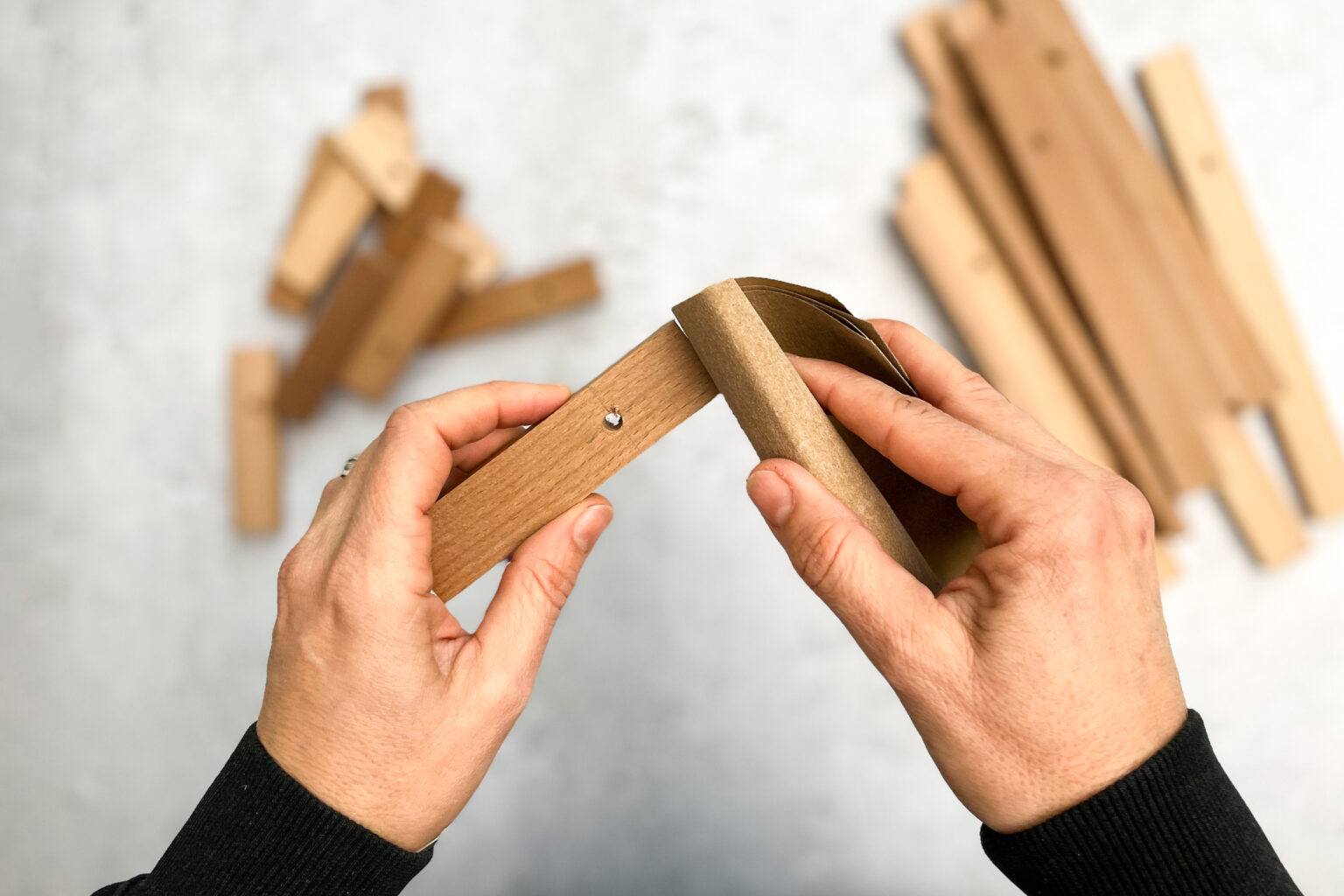 DIY Topfuntersetzer aus Holzleisten / LouMalou.ch