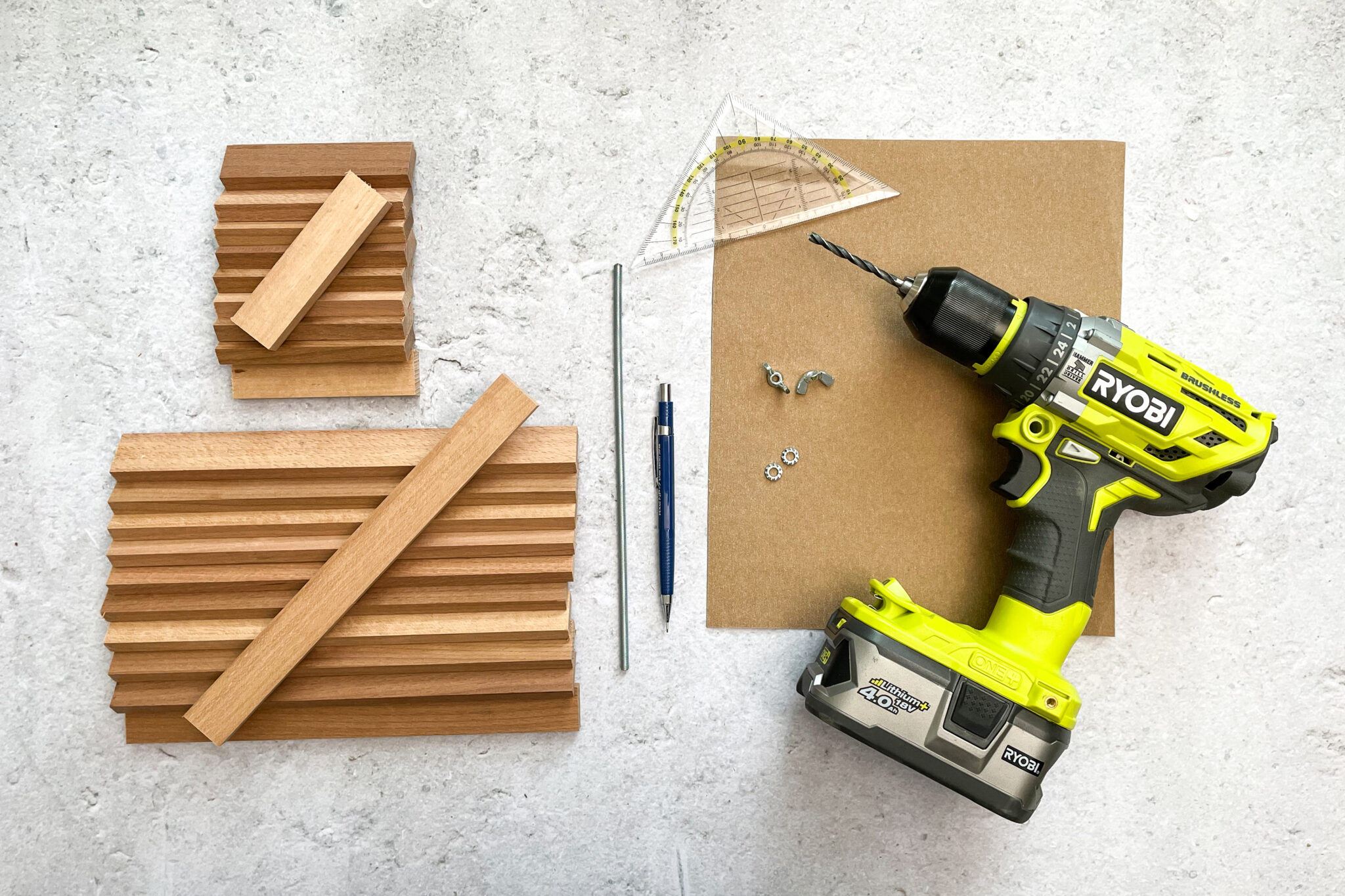 DIY Topfuntersetzer aus Holzleisten / LouMalou.ch
