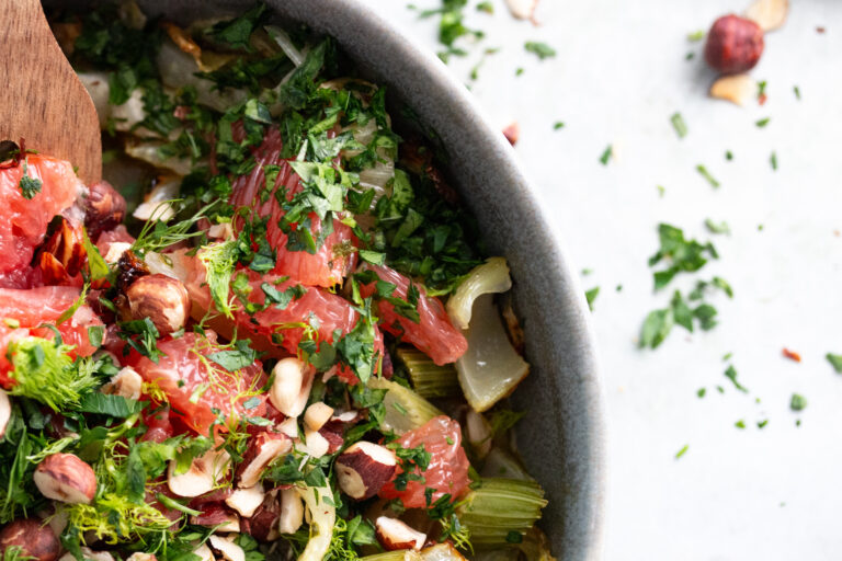 Gerösteter Fenchel mit Grapefruits / LouMalou.ch